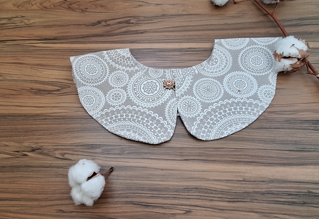 Guler detasabil bej- Artynos.ro